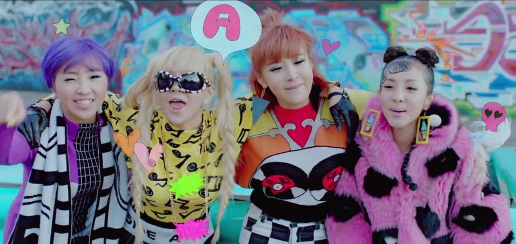 2NE1 Happy MV Japonca Kısa Versiyonu Yayınlandı - KoreZin