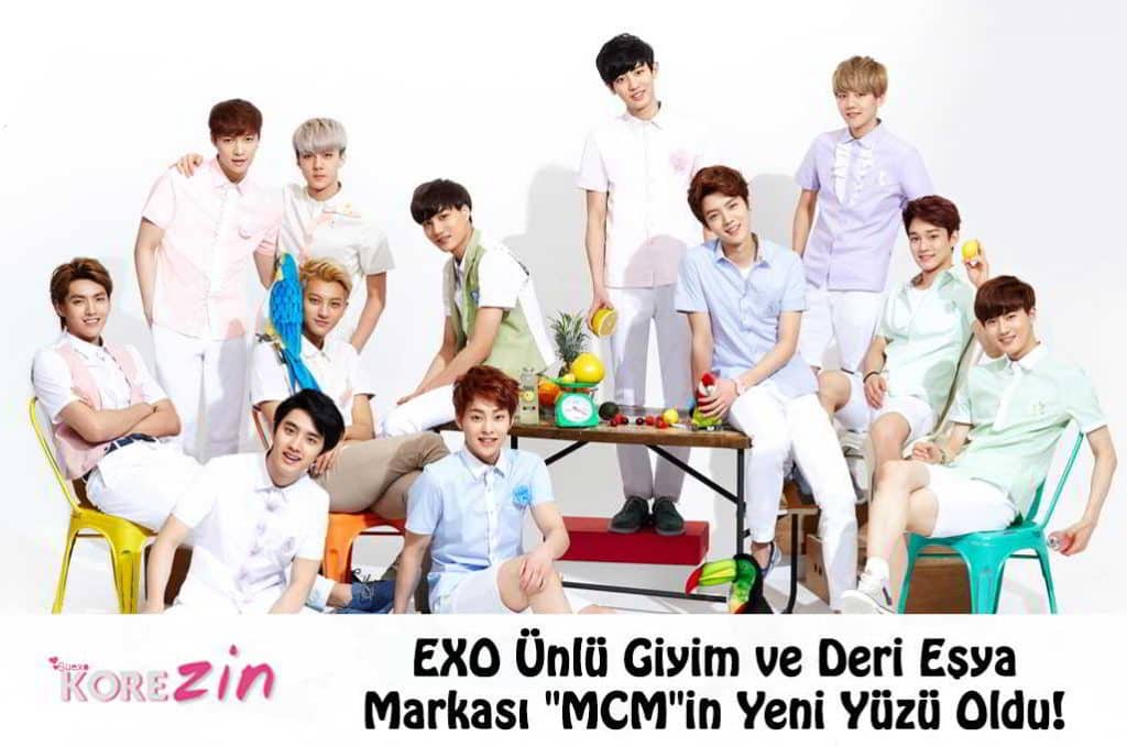 EXO Ünlü Giyim ve Deri Eşya Markası "MCM"in Yeni Yüzü Oldu! - KoreZin
