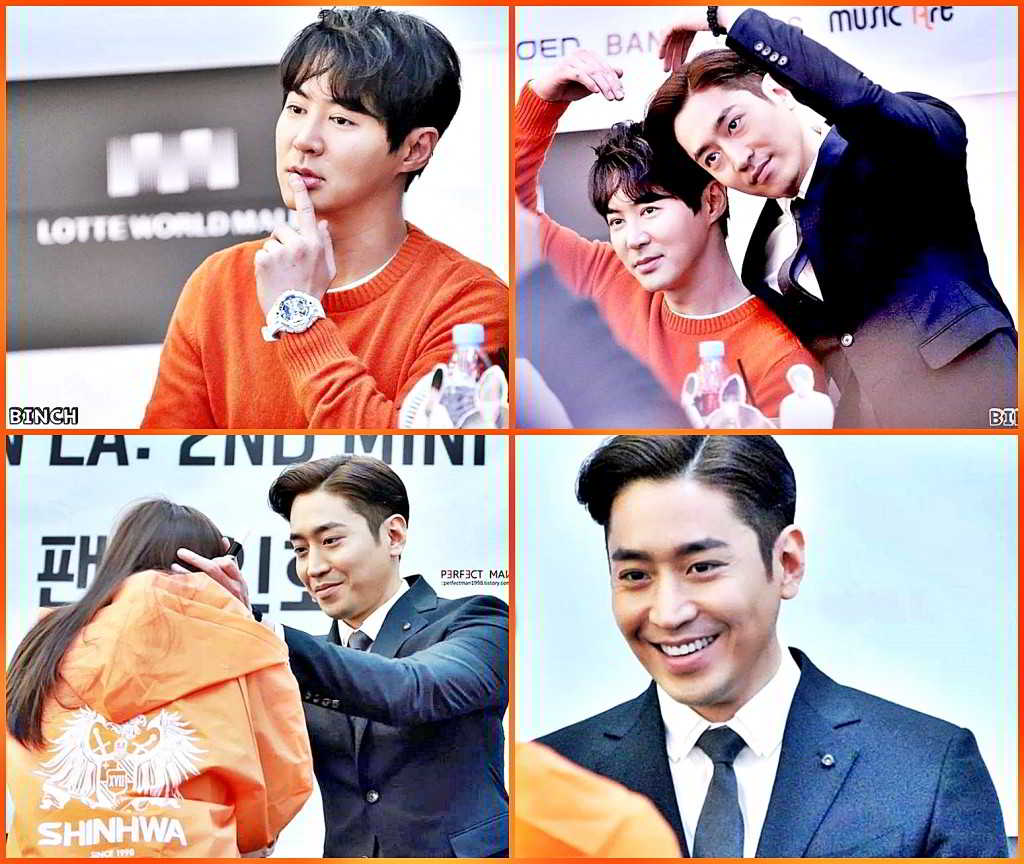 Shinhwa'dan Jun Jin'in Eğlenceli,"Turuncu" İmza Günü Ve İmza Gününe,Jun ...