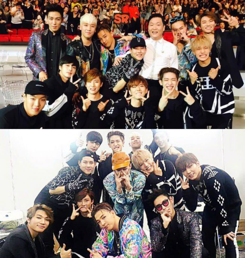 BIGBANG MAMA 2015 Gecesinde ''Yılın Sanatçısı'' Ödülünü Alırken Yanında ...