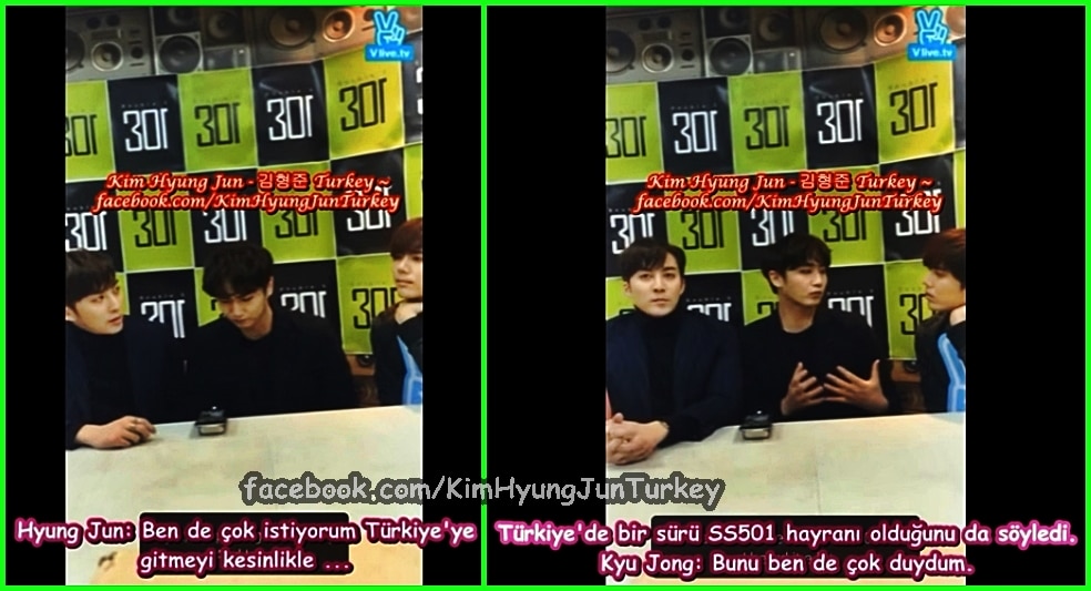 SS501'in Alt Grubu Double S 301'in Üyeleri; İlk V Canlı Yayınında,Dakikalarca Türkiye'den Ve ...