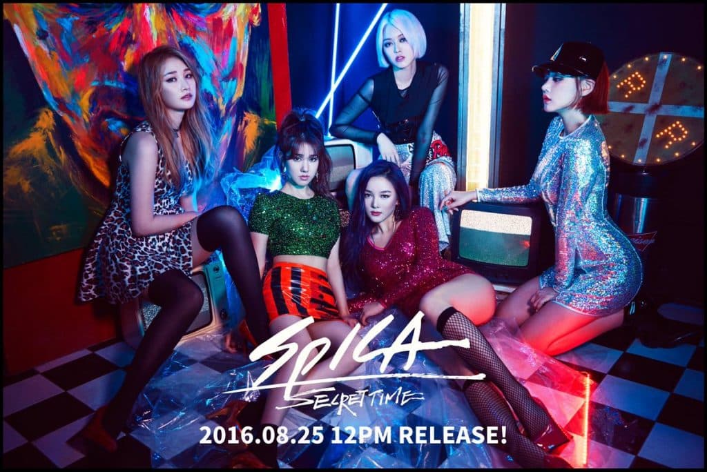 SPICA 'Secret Time' İçin Kırmızı Tonlarla Bezeli Yeni Tanıtım ...