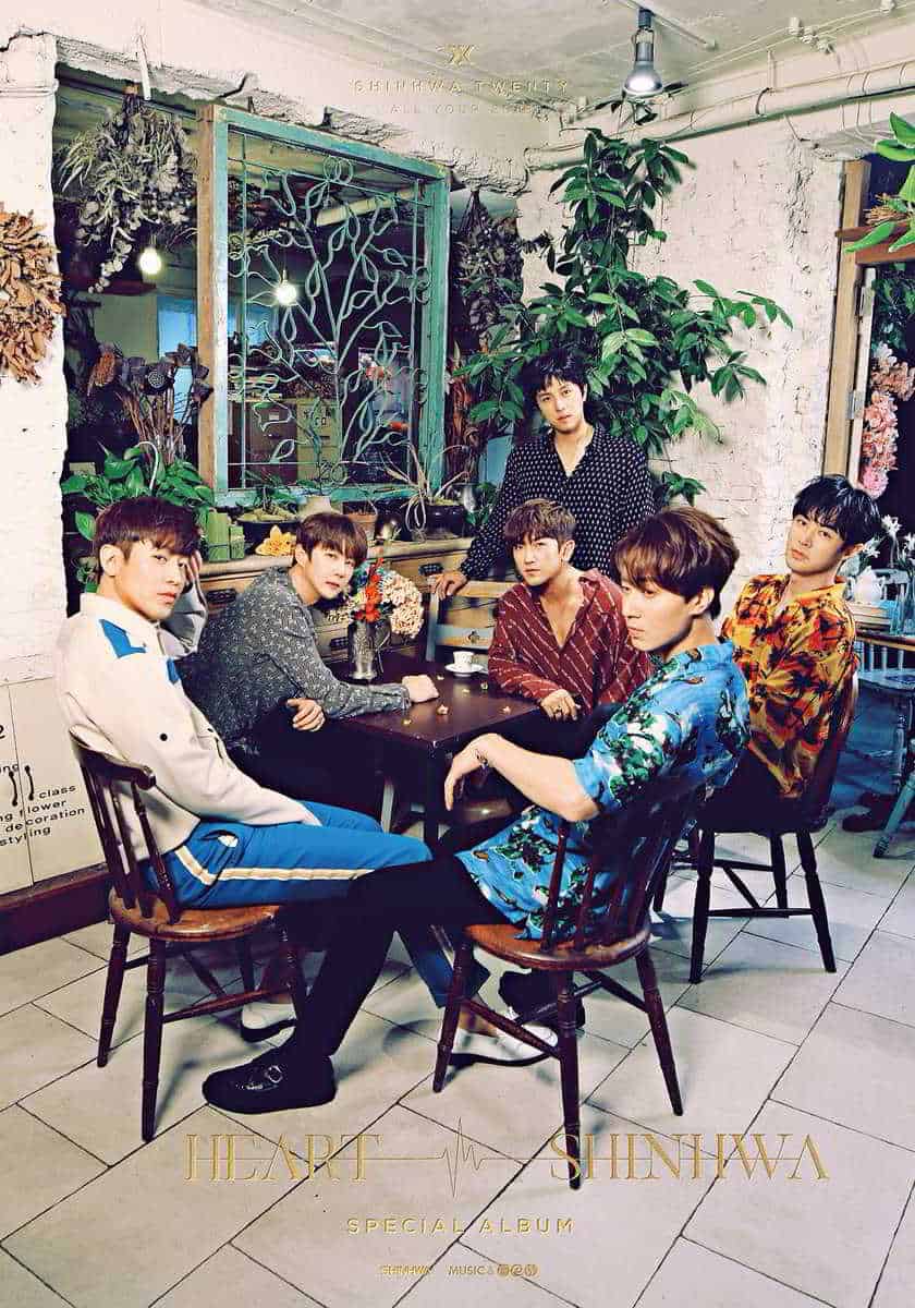 Shinhwa 20. Yıldönümü Albümü "Heart"ın Yepyeni Konsept Fotoğrafını ...