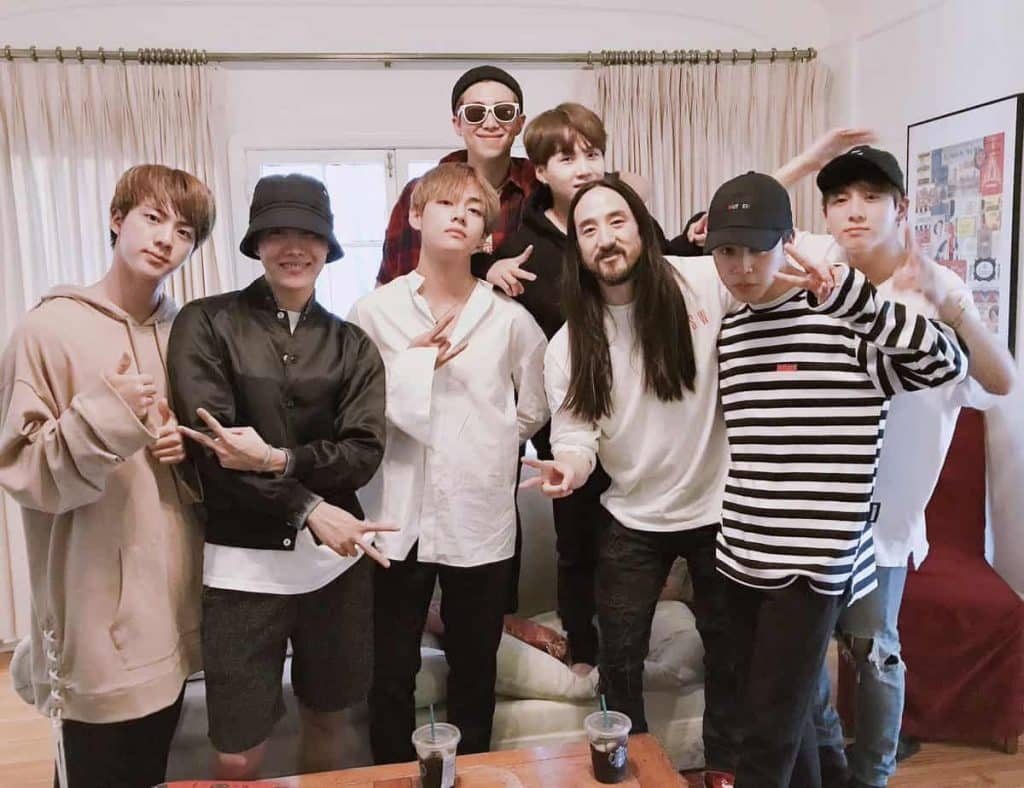 BTS ve Steve Aoki, Çok Yakında İş Birliği Yapacağını Duyurdu - KoreZin