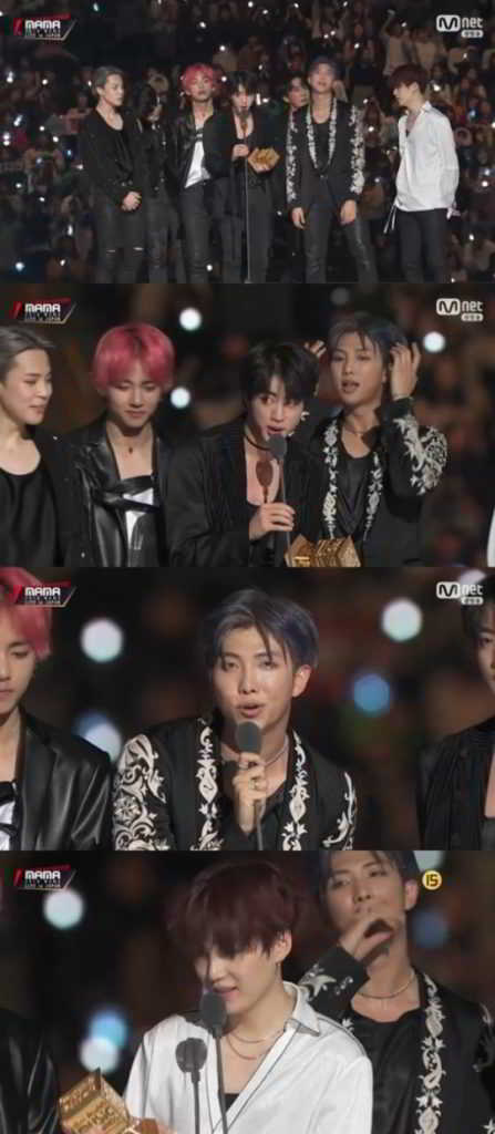 BTS, 2018 MAMA Japonya'da Yılın İkonu Ödülünü Kazandı - KoreZin
