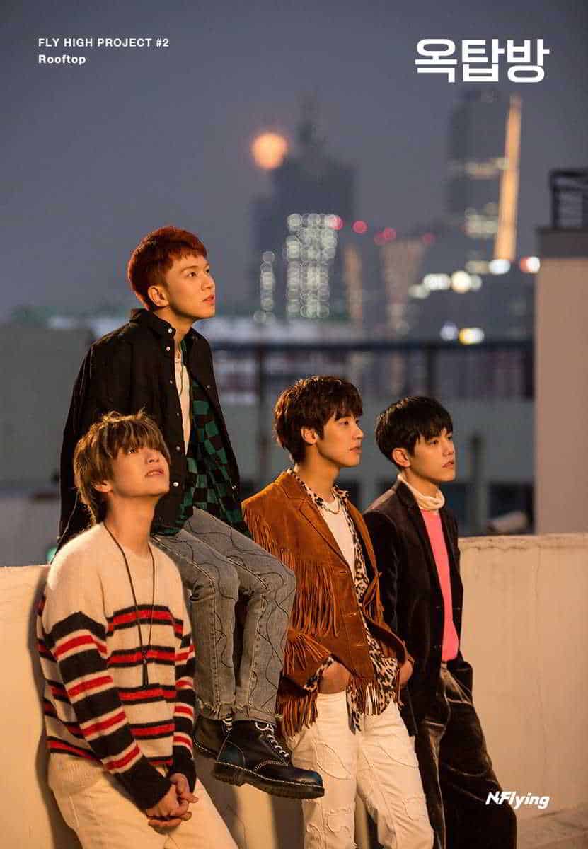 Dört Üyesiyle Yoluna Devam Eden N.Flying, “Rooftop” İçin Teaser ...