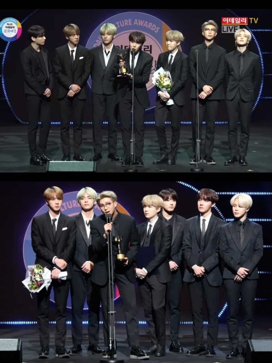 BTS, 6. Edaily Kültür Ödülleri'nde Daesang ve 'En İyi Konser' Ödülünü ...