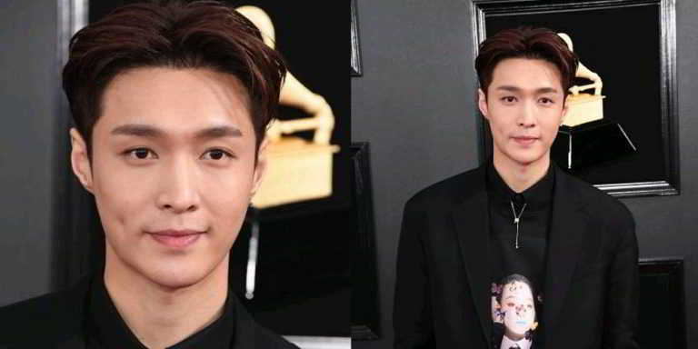EXO'dan Lay "61. Yıllık Grammy Ödülleri' Kırmızı Halısında - KoreZin