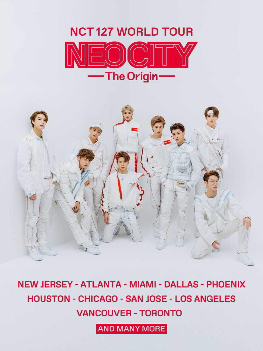 NCT 127, Dünya Turu “NEO CITY – The Origin”in ABD Duraklarını ve ...