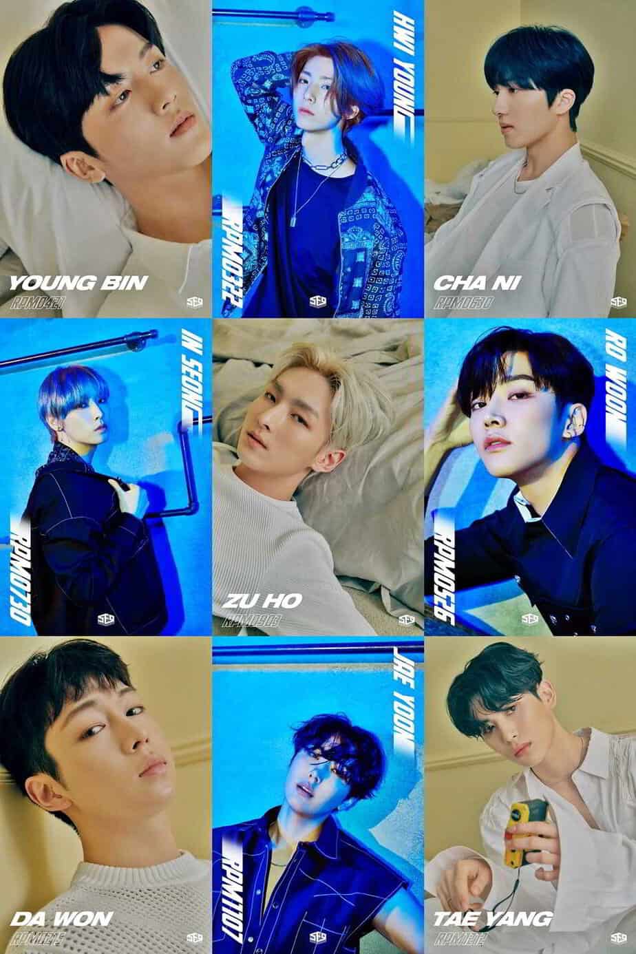 SF9 Yeni Albümü "RPM" İçin Tüm Üyelerin Çekici Bireysel Tanıtım ...