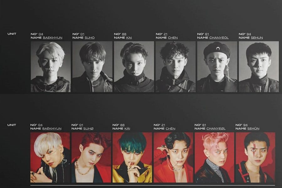 EXO “Obsession” İçin Fiziksel Albüm Detaylarını Paylaştı - KoreZin