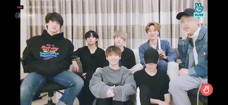 [V Live] BTS, Yeni Yılınızı Kutluyor ! - KoreZin