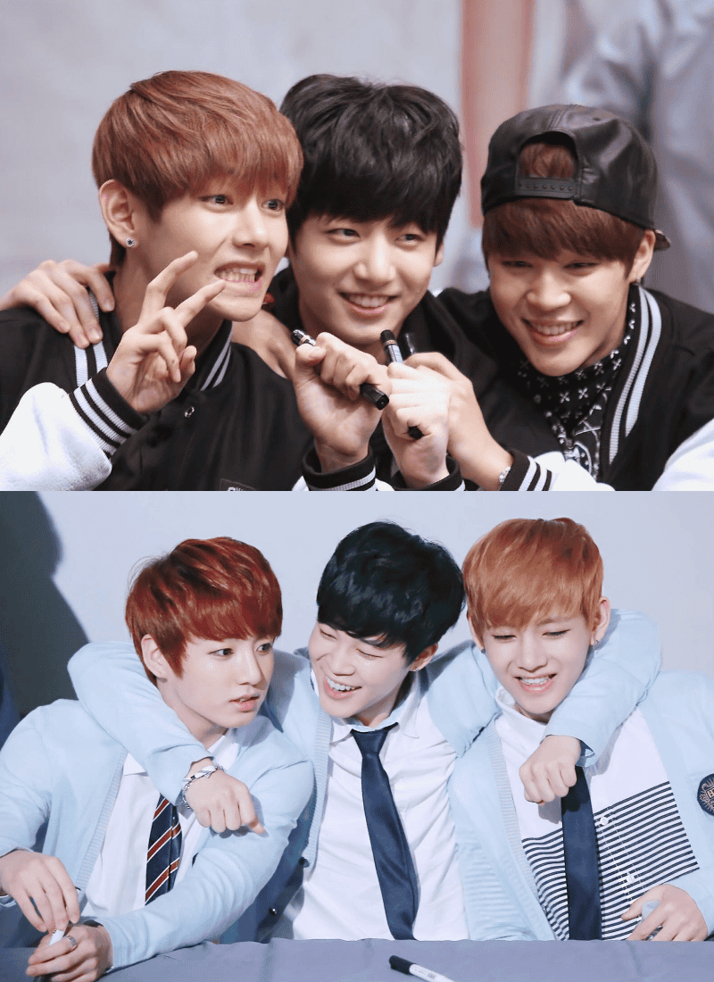 [theqoo] BTS'in Maknae Line'ının Ergenlik Halleri - KoreZin