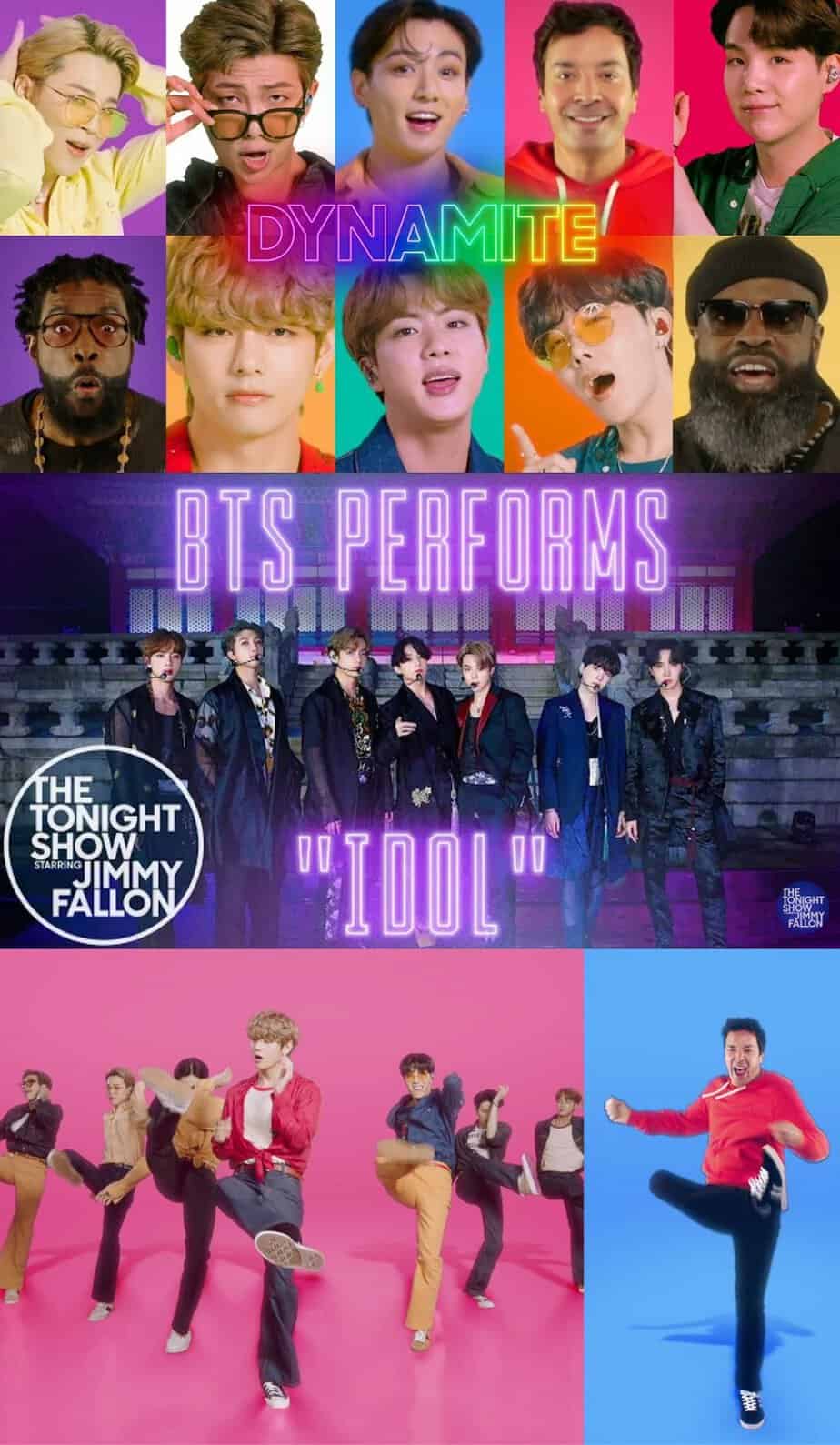 BTS; 'The Tonight Show Starring Jimmy Fallon'da "BTS Haftası"nın İlk ...