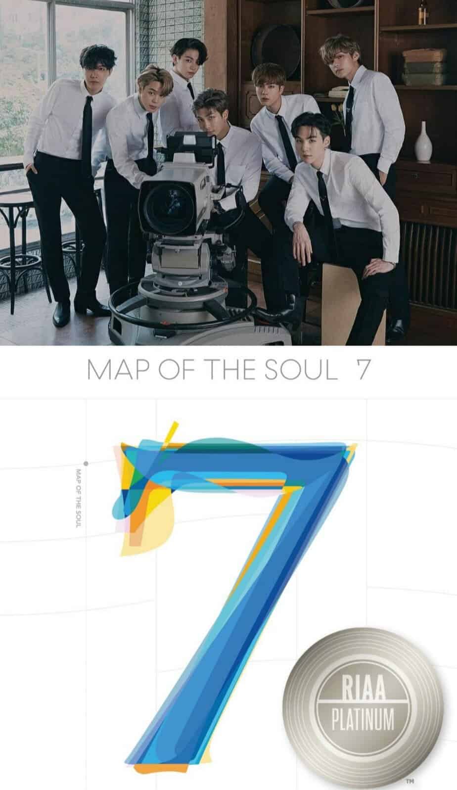 BTS, Amerika'da 2 Albümü de RIAA'den Platin Sertifika Kazanan İlk ...