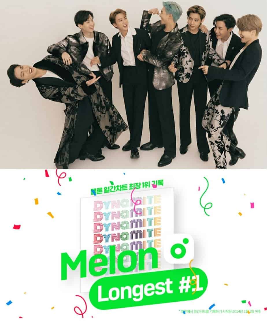 BTS’in "Dynamite"ı, Melon'da 53 Gün Zirvede Yer Alarak Rekor Kırdı ...