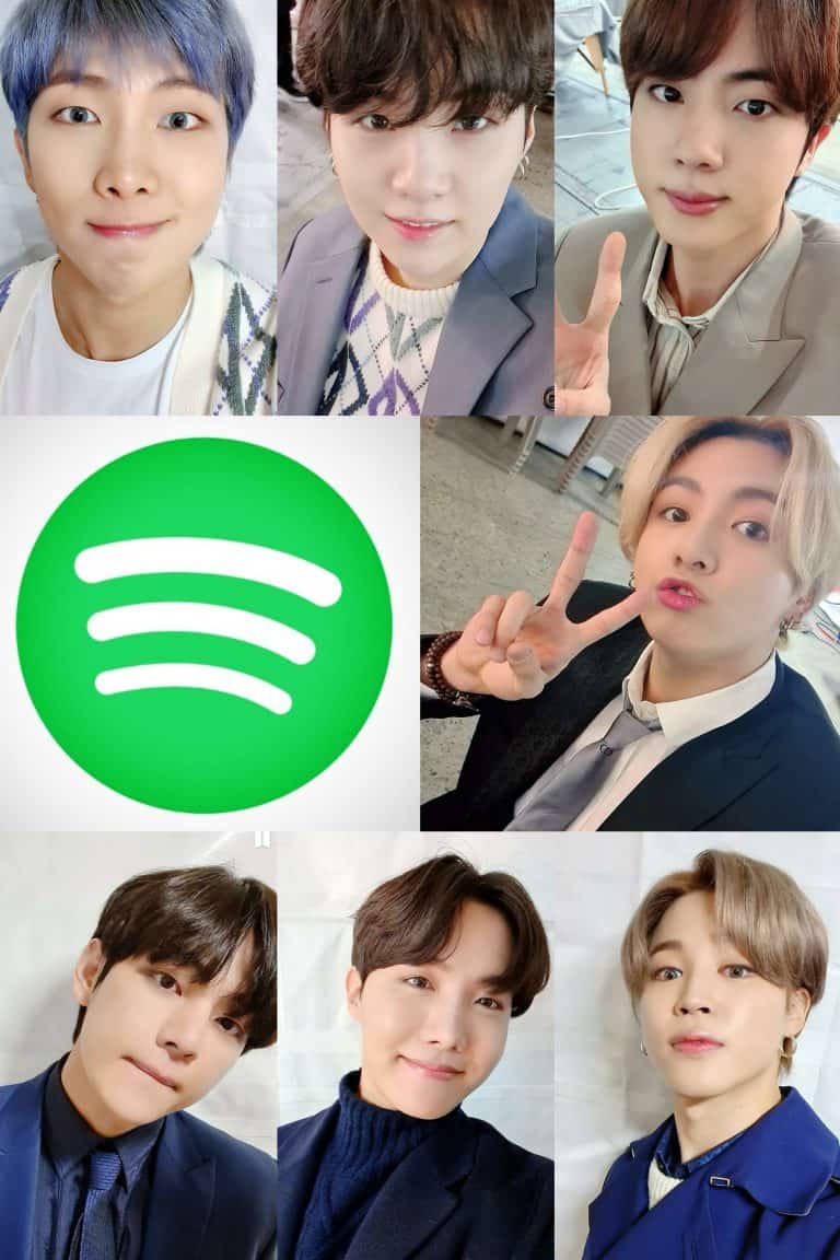 BTS, Spotify Tarihinde 10 Şarkısı 200 Milyon Dinlenmeye Ulaşan İlk ...