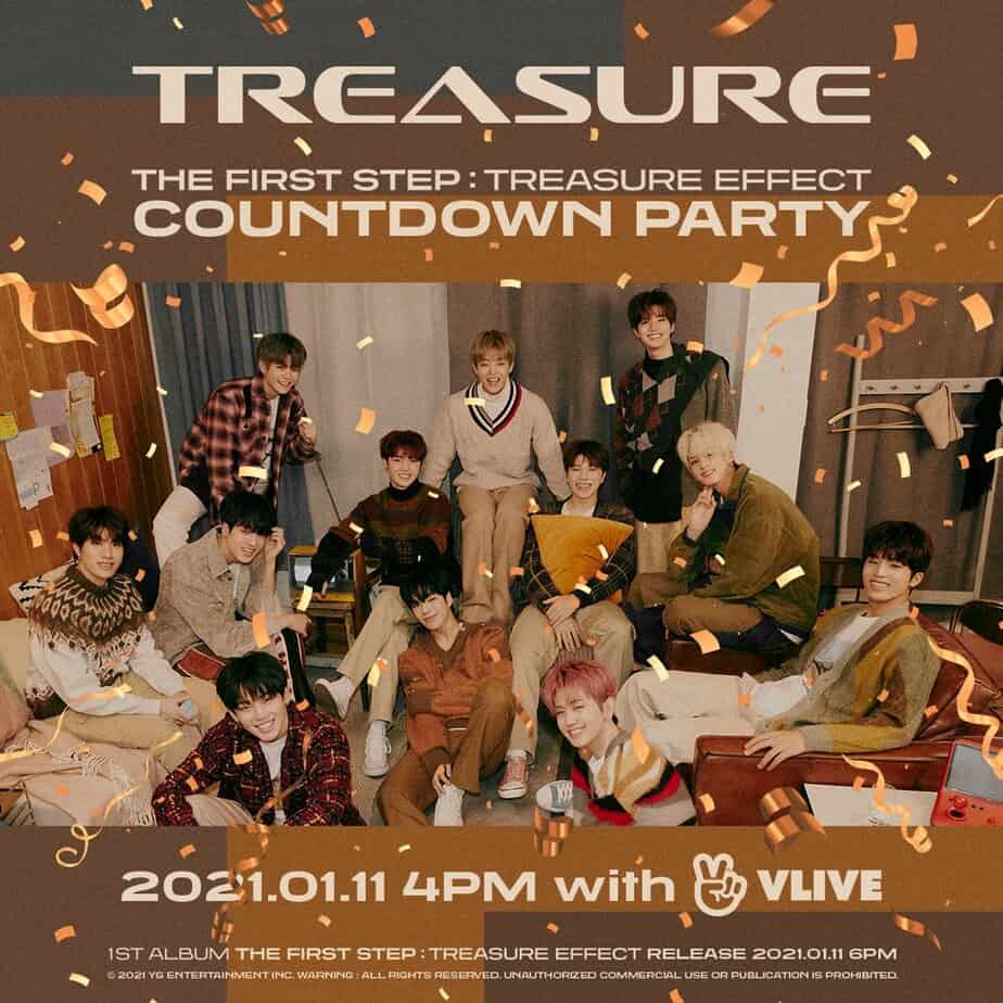 TREASURE, 11 Ocak'ta ‘THE FIRST STEP : TREASURE EFFECT’ İçin Bir Geri ...