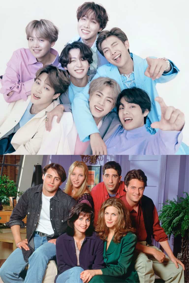 BTS, "Friends" Dizisinin Özel Bölümünde Konuk Sanatçı Olarak Yer Alacak ...