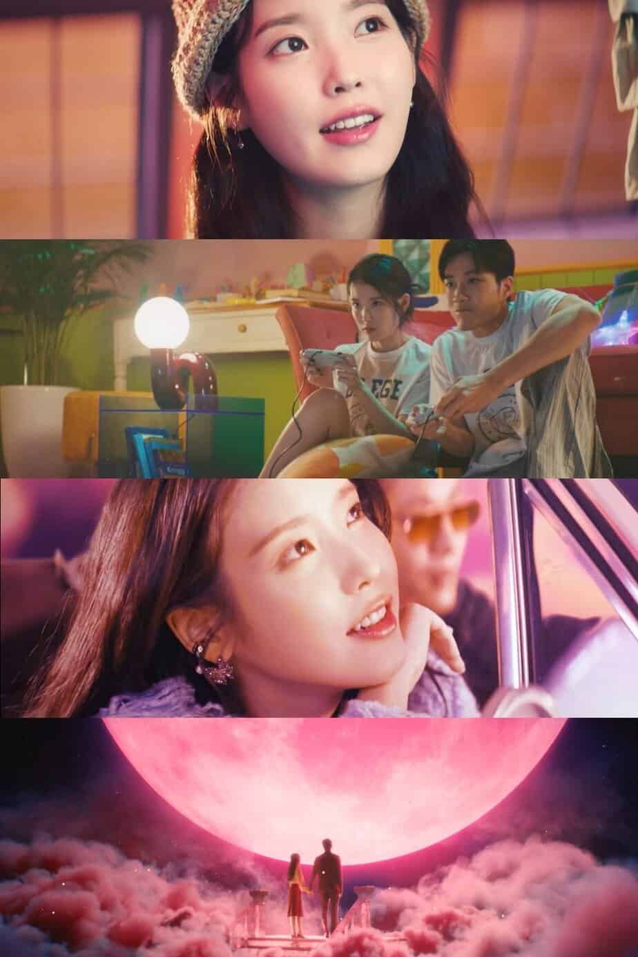 IU, Romantik “Strawberry Moon” MV'sinde Sihirli Bir Randevu Hayal Ediyor - KoreZin