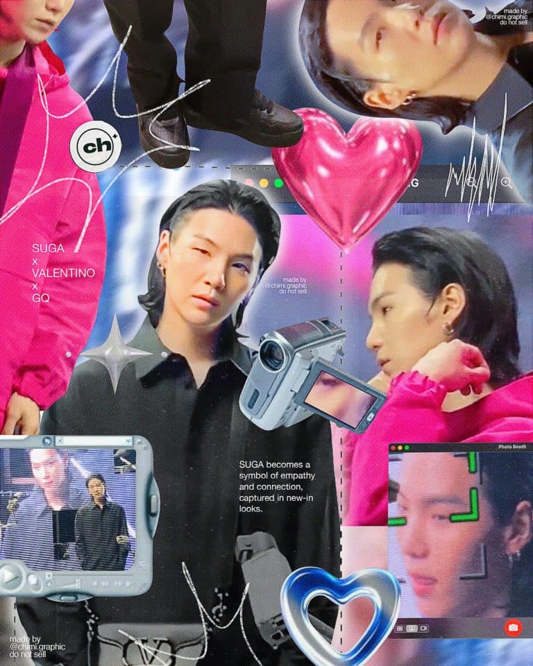 BTS'ten SUGA, Başrolünde Yer Alacağı 'Valentino & GQ Magazine'in Özel ...