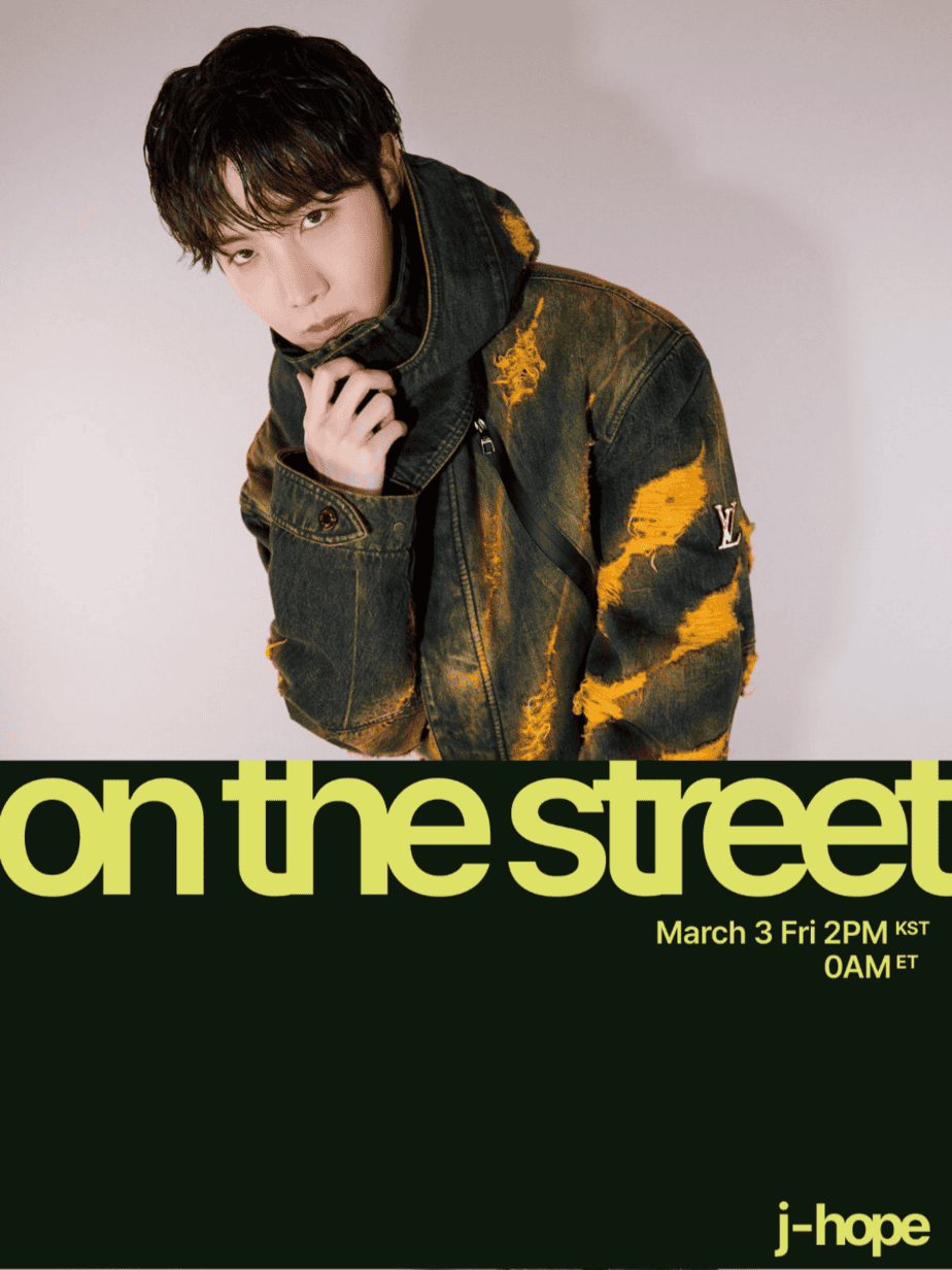BTS'ten j-hope, 3 Mart'ta Yayımlanacak Olan Solo Teklisi "on the street ...