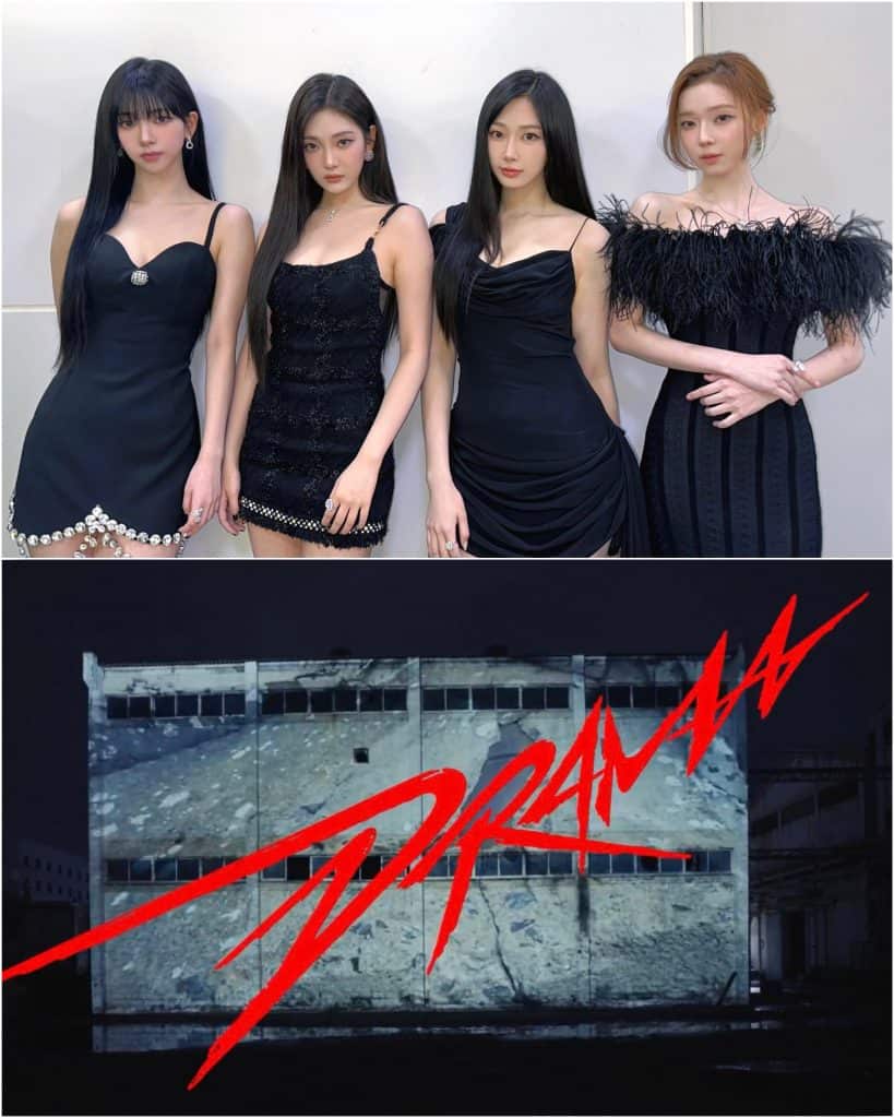 aespa, 4. Mini Albümleri "Drama"nın Heyecan Verici İlk Tanıtımı İle Geri Dönüş Tarihini Duyurdu ...