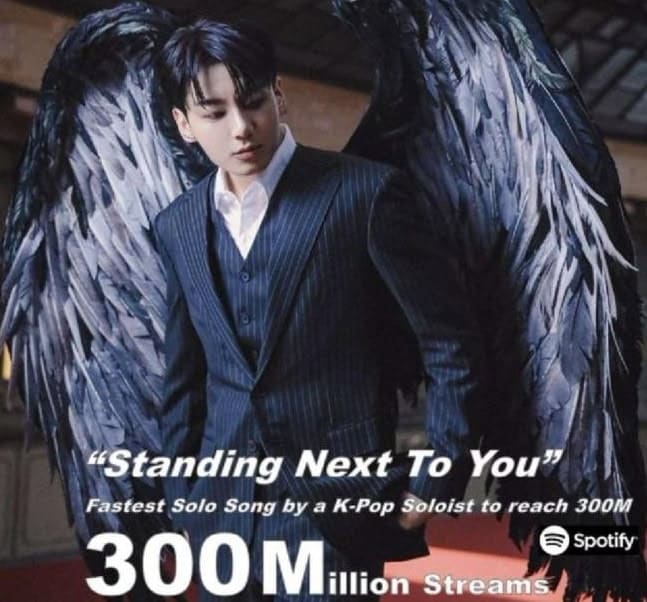 BTS'ten Jung Kook'un "Standing Next to You" Şarkısı, Spotify'da 300 ...