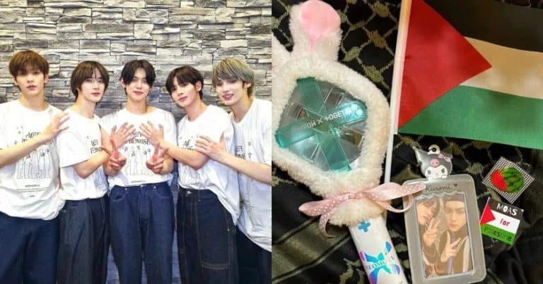 TXT Hayranları Konser Sırasında Filistin Bayrakları Salladı - KoreZin