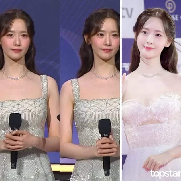 Yoona'nın Blue Dragon Dizi Ödülleri'ndeki Üç Farklı Elbisesi Hayranları ...