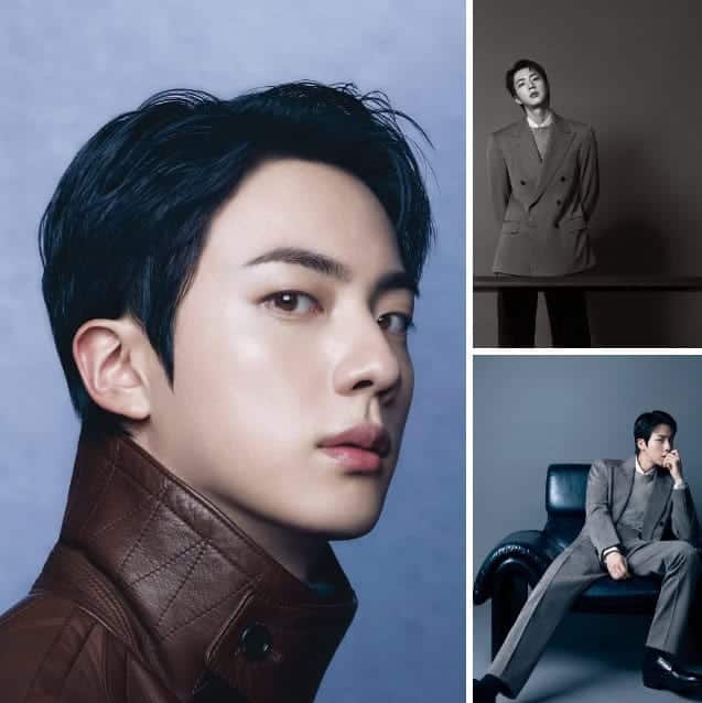BTS'ten Jin'in, GQ Korea Ocak Ayı Fotoğraf Çekimi Yayımlandı - KoreZin