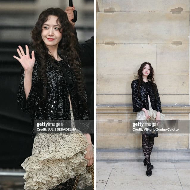 SNSD'den YoonA'nın, Paris Valentino Defilesinden Getty Fotoğrafları ...