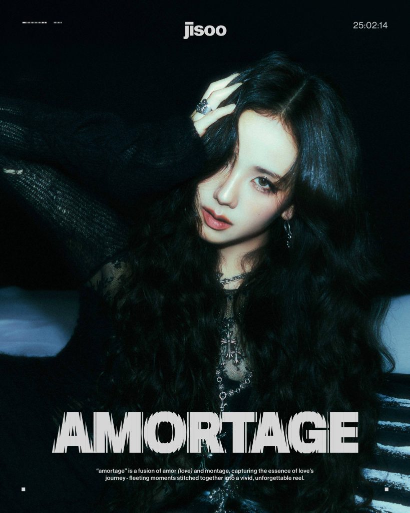 BLACKPINK'ten JISOO, Solo Mini Albümü "AMORTAGE" için "Black Cover ...