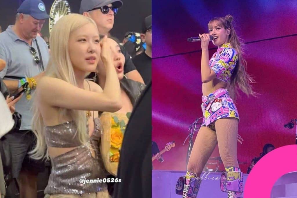 BLACKPINK'ten Lisa, Coachella 2025'te Göz Kamaştırdı: Rosé ve The White Lotus Ekibinden Duygusal ...